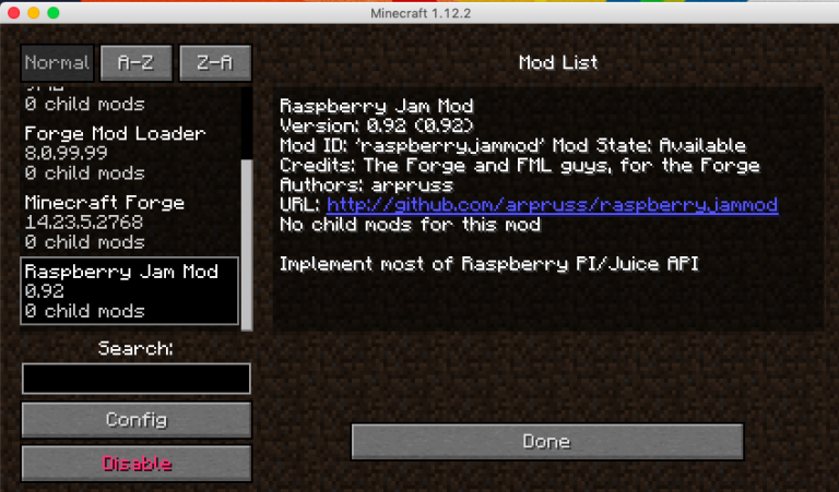 【Minecraft】Raspberry Jam Modをいれますよ〜 - hecaton's